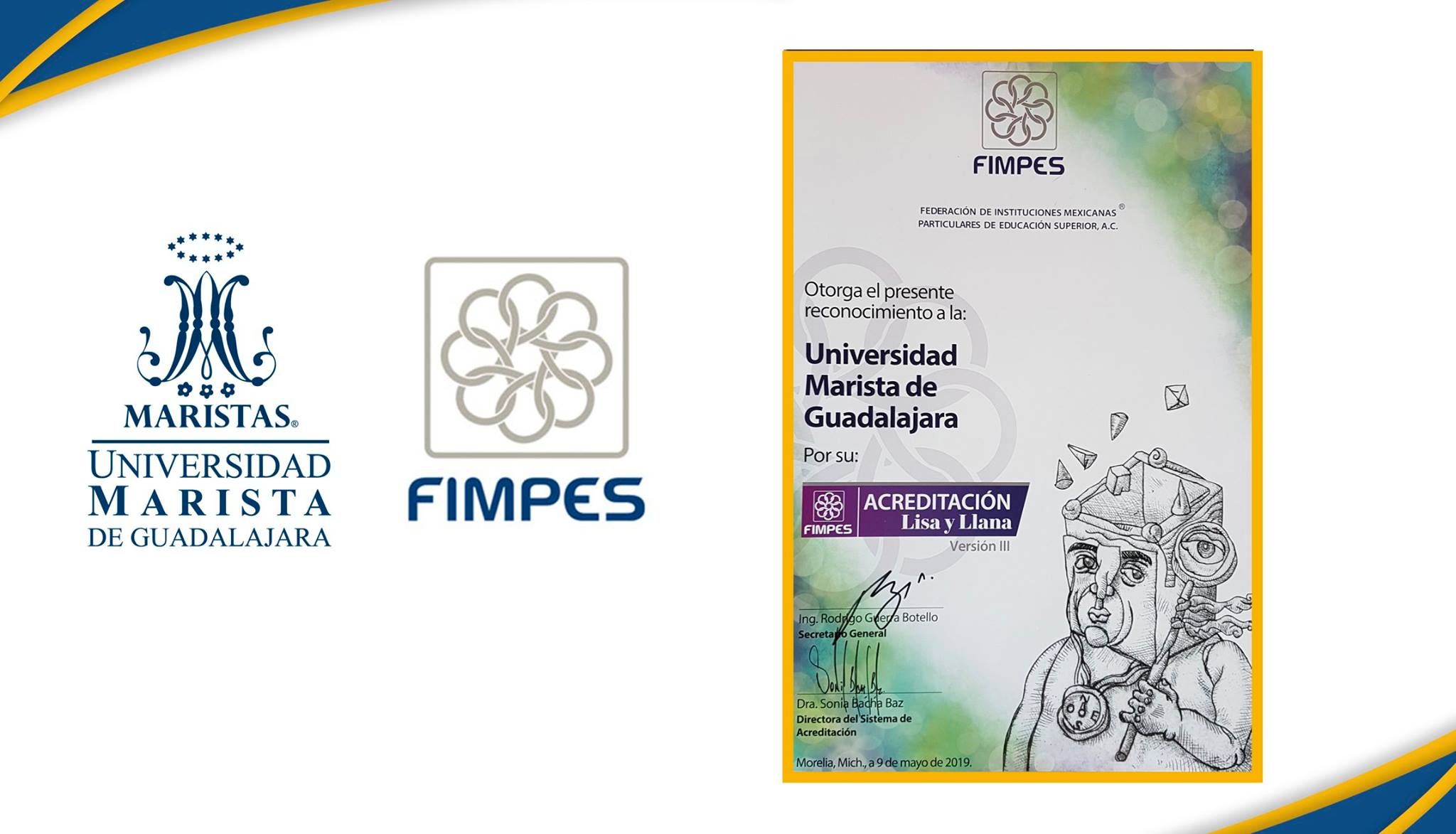 Acreditación FIMPES - Universidad Marista de Guadalajara